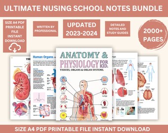 Anatomy and Physiology Mega Bundle. - Etsy