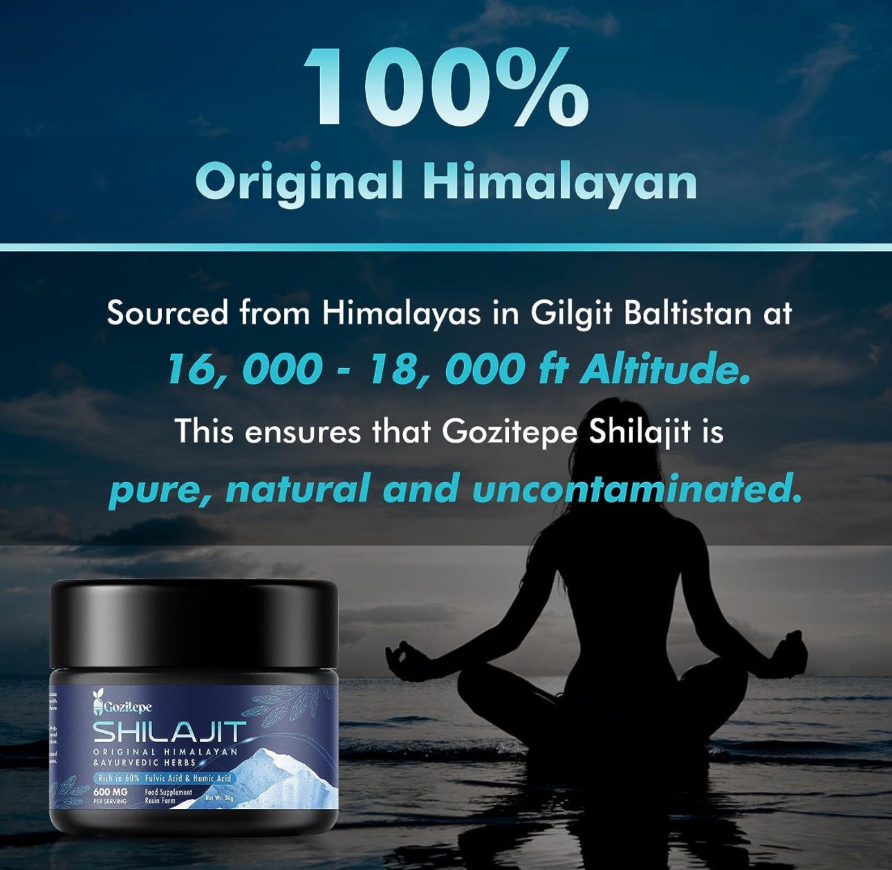 Shilajit Premium Himalayan Shilajit Resin 600mg With - Etsy