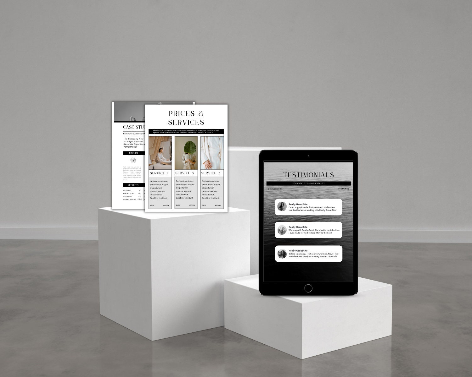 Ultimate Media Kit Template Influencer Media Kit Media Press Kit ...