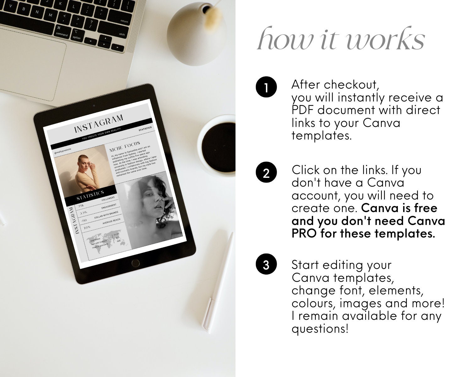 Ultimate Media Kit Template Influencer Media Kit Media Press Kit ...