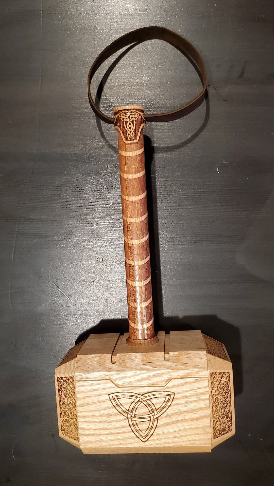 Wooden Thor's Hammer Mjolnir Replica - Etsy