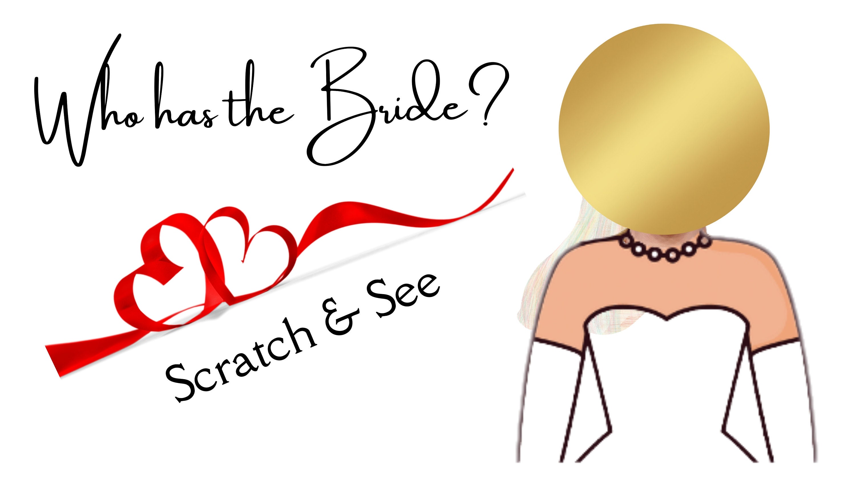 Who Has the Bride Scratch Game - Etsy
