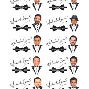 Who Has the Groom Scratch Game - Etsy