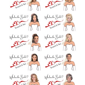 Who Has the Bride Scratch Game - Etsy