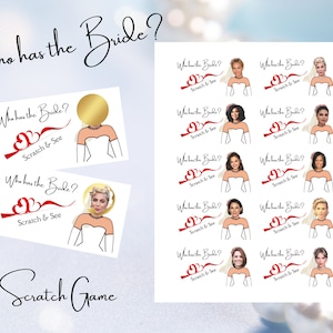 Who Has the Bride Scratch Game - Etsy