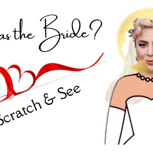 Who Has the Bride Scratch Game - Etsy