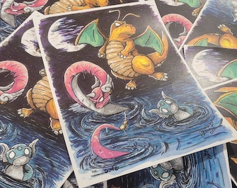 Dragonite Fan Art - Etsy