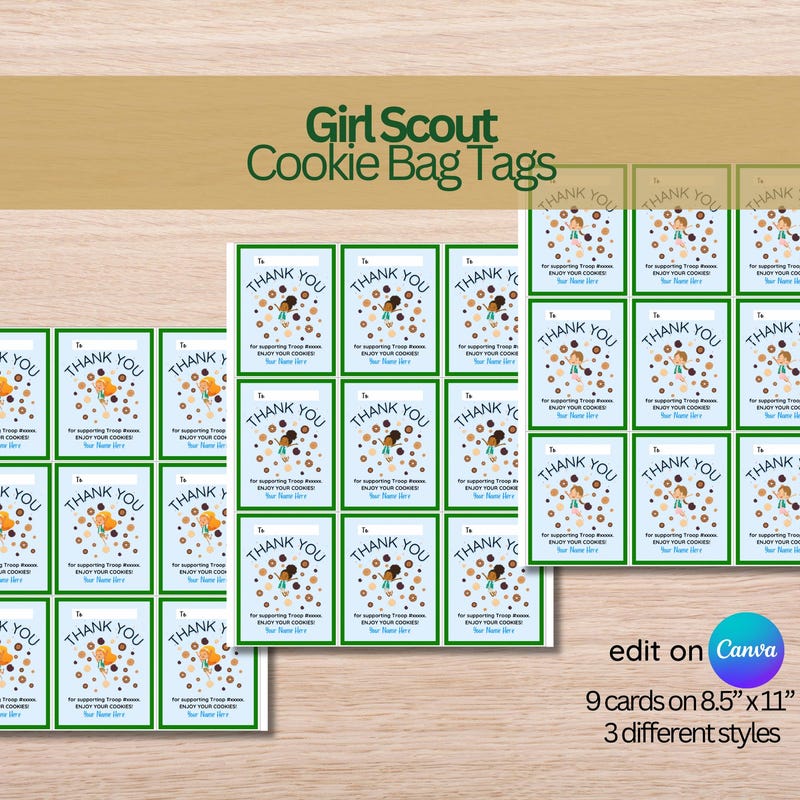 Girl Scout Stamp - Etsy