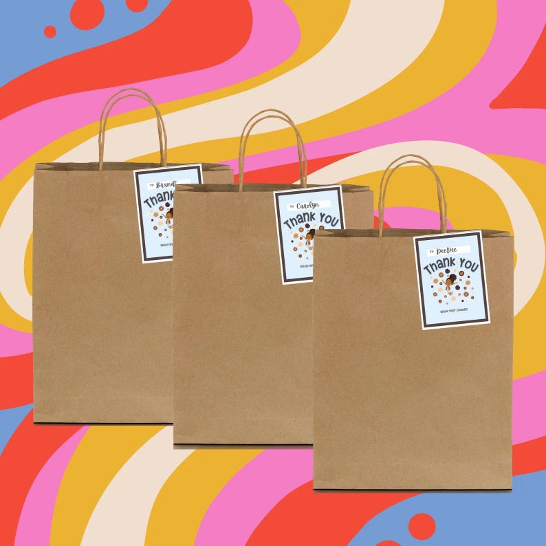 INSTANT DOWNLOAD Girl Scout Cookie Thank You Bag Tags/bag Inserts - Etsy