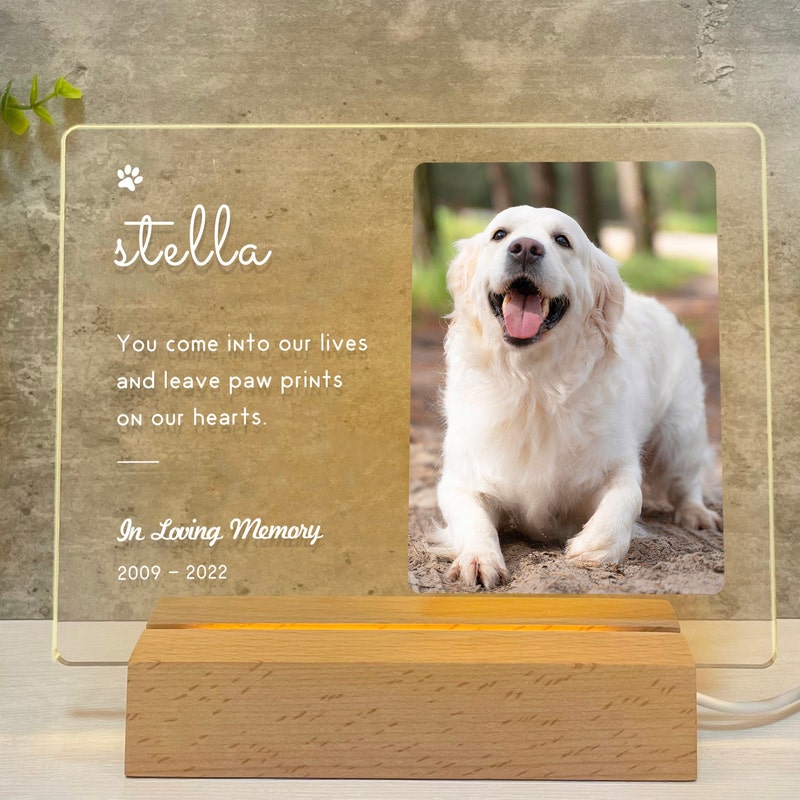 Pet Memorial Plaque - Etsy