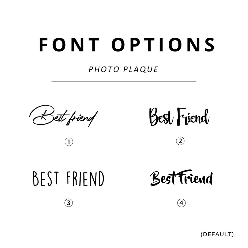 Custom Best Friend Photo Gift, LED Night Light Sign, Gift for Best ...