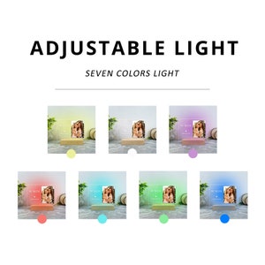 Custom Best Friend Photo Gift, LED Night Light Sign, Gift for Best ...