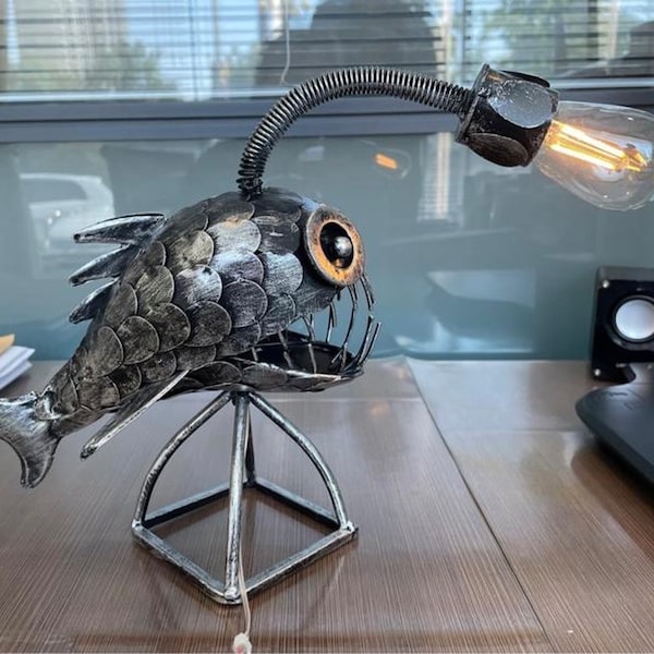 Fish Lamp - Etsy