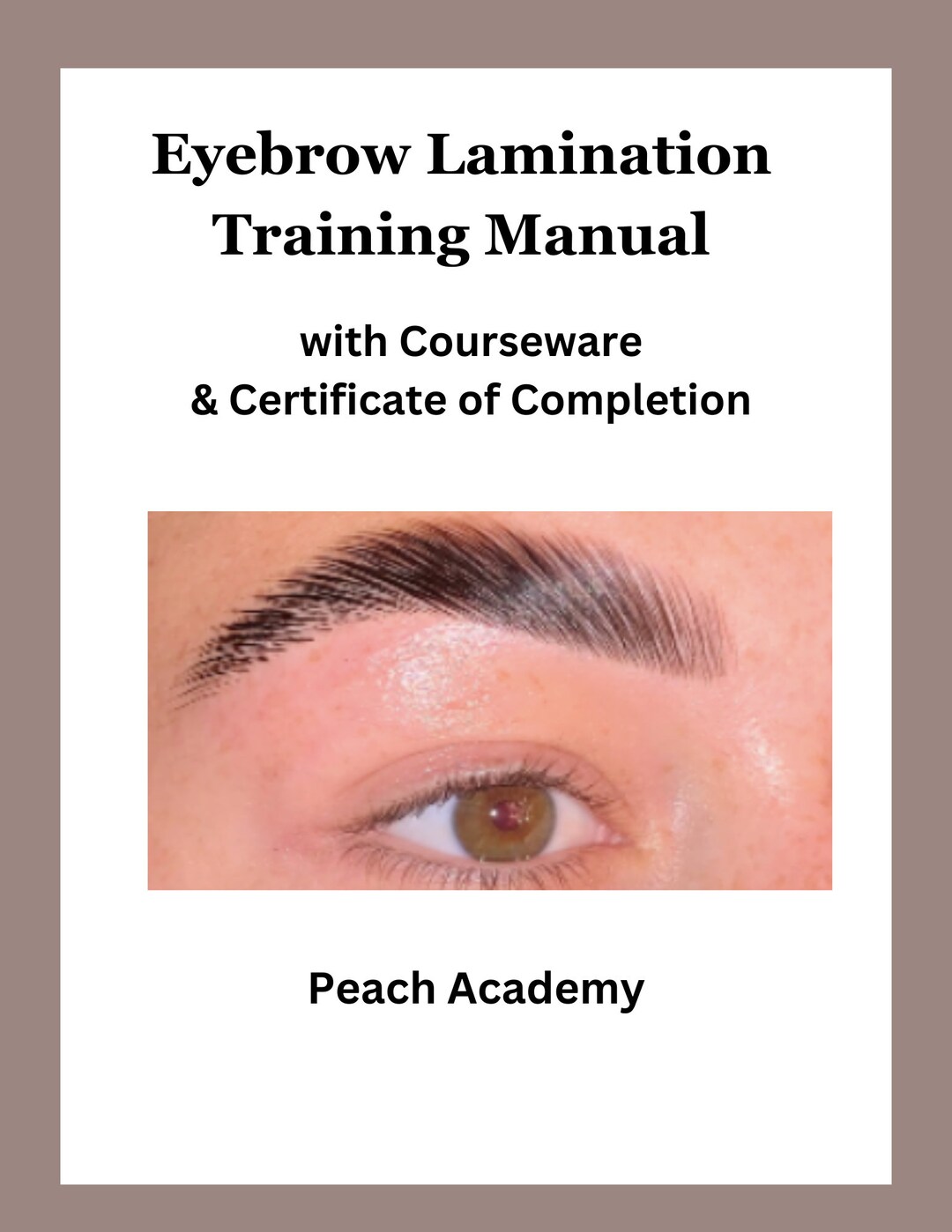 Online Certificate in Eyebrow Lamination | Online Course | Digital ...