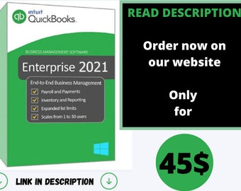 Quickbooks Lifetime - Etsy