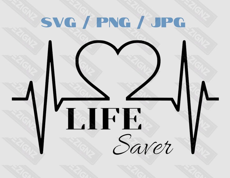Life Saver SVG / PNG / JPEG - Etsy