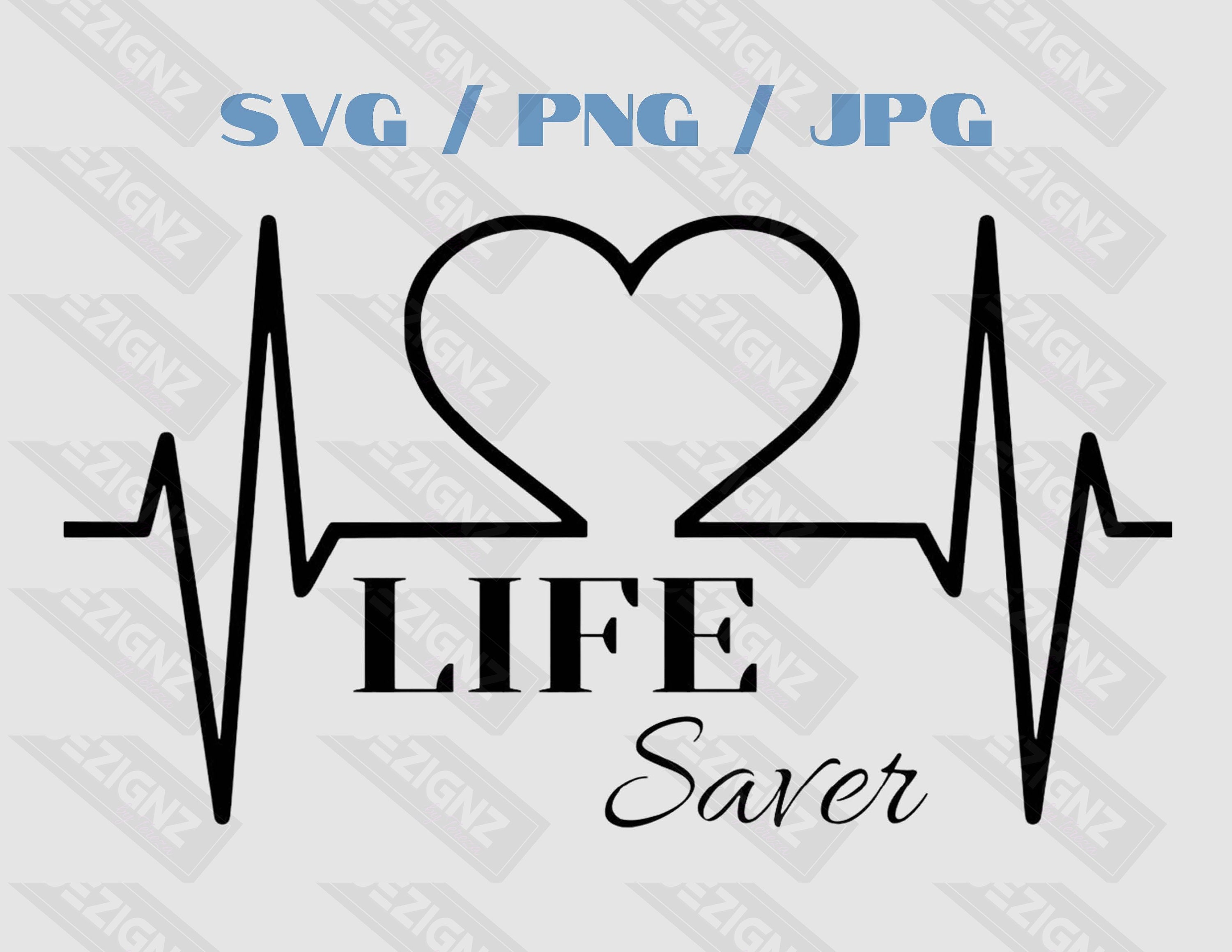 Life Saver SVG / PNG / JPEG - Etsy