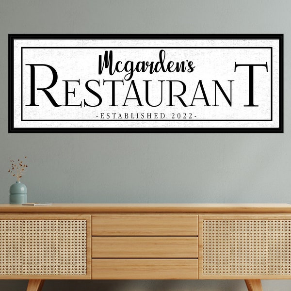 Restaurant Sign - Etsy