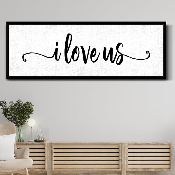 I Love Us Wall Decor - Etsy
