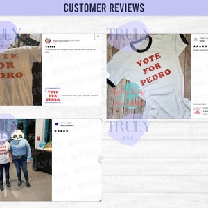 Vote for Pedro SVG, Clipart, Digital File, Instant Download, Svg, Svg ...