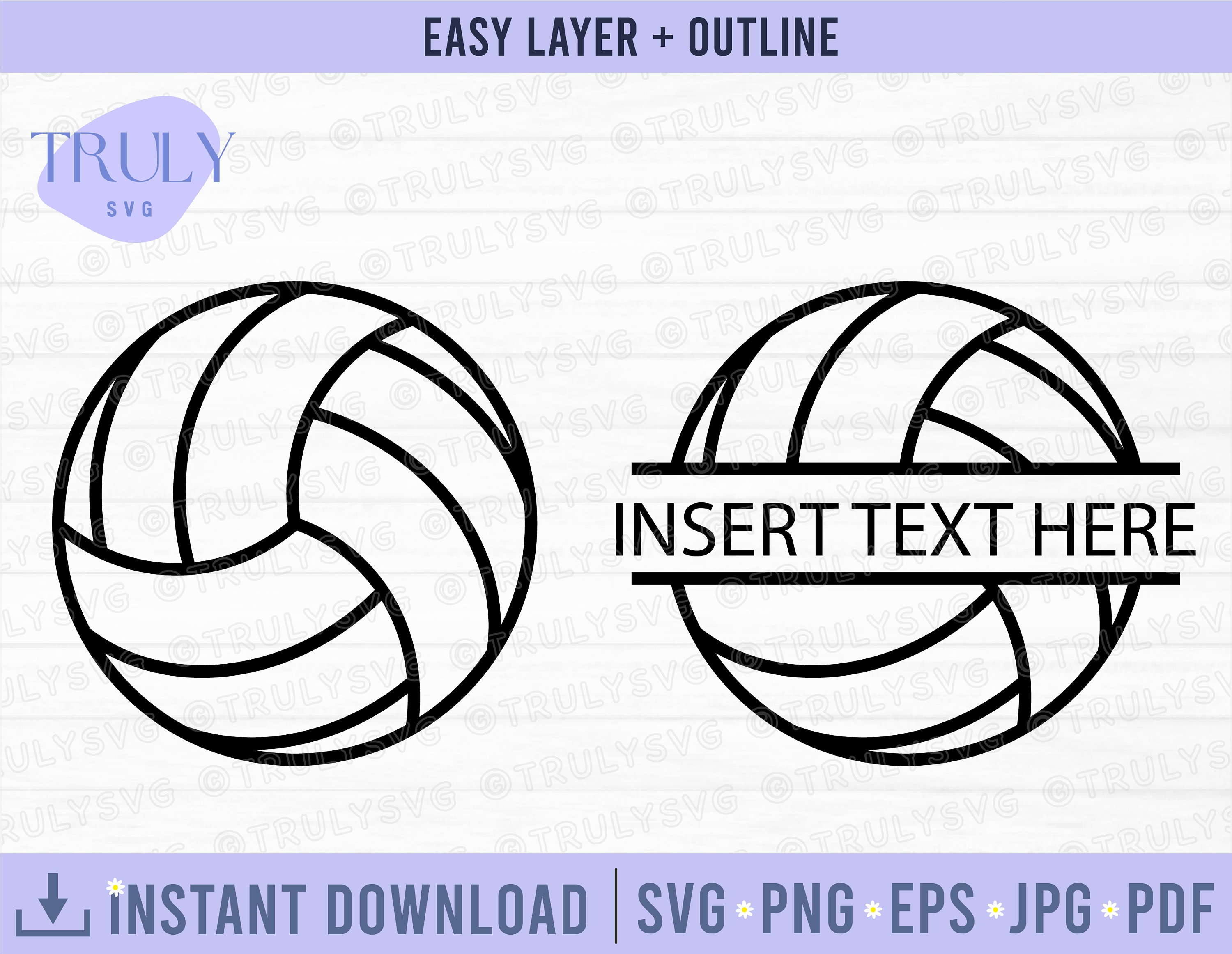 Volleyball SVG Volleyball Monogram SVG Volleyball SVG Files - Etsy UK