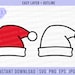 Santa Hat SVG, Santa Hat PNG, Santa Hat Cut File, Winter Svg, Santa Svg ...