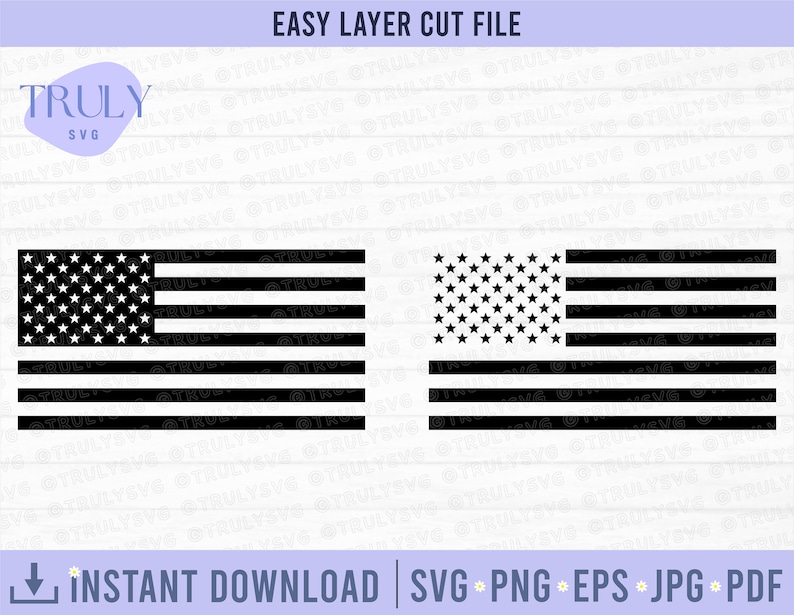 American Flag Svg USA Flag Svg American Flag Clipart - Etsy