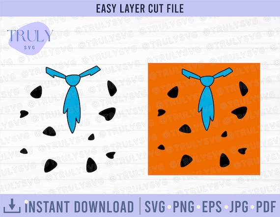 Flintstone SVG the Flintstons Svg Halloween Costume Svg Kid - Etsy Canada