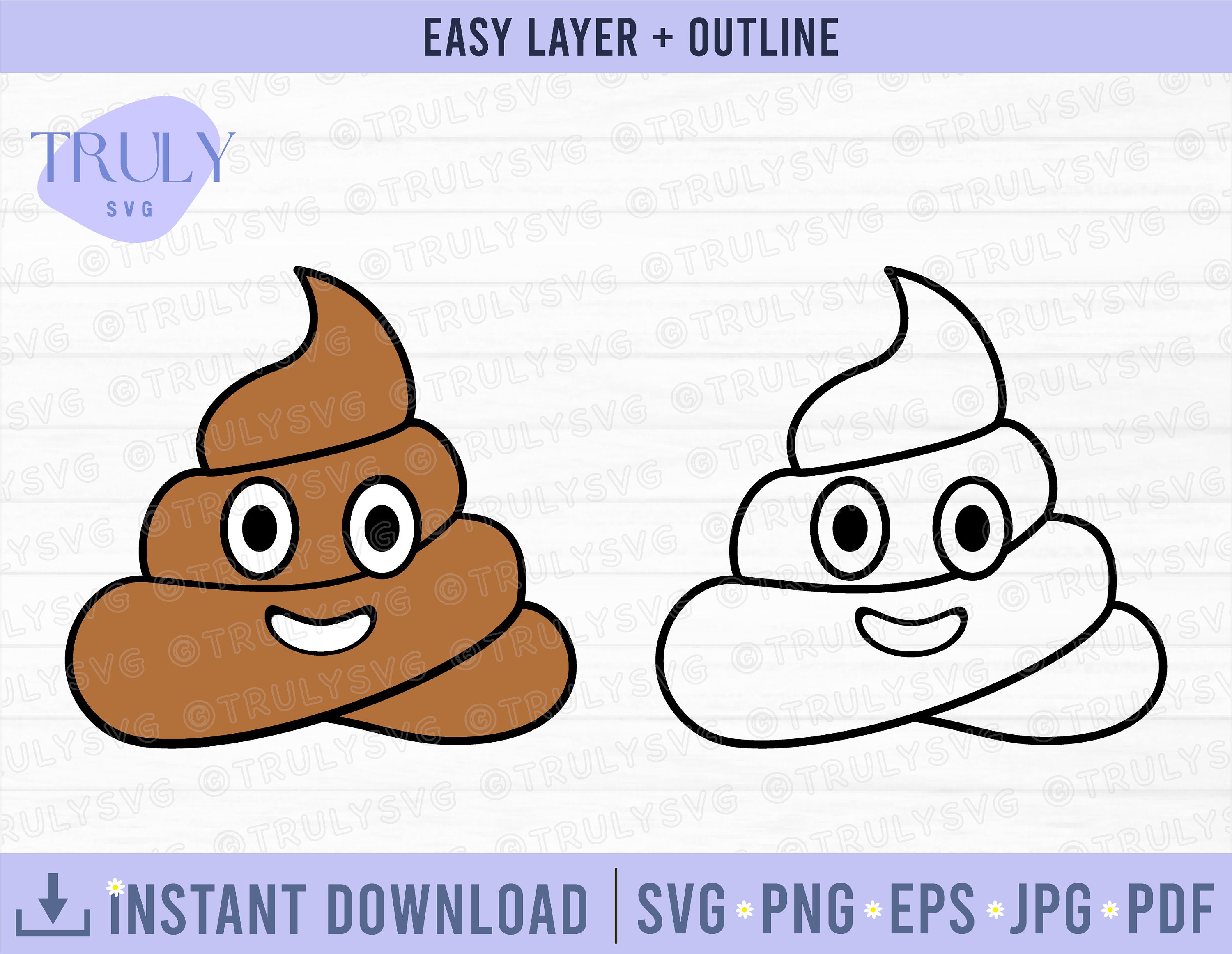 Poop SVG Poop Icon Svg Poop Clipart Smiling Poop Smiling - Etsy UK