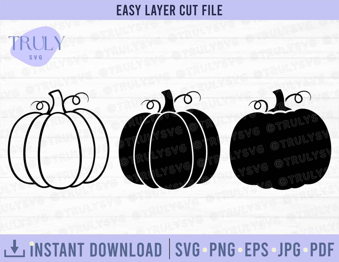 Pumpkin Svg, Fall Svg, Thanksgiving Svg, Halloween Svg, Pumpkin Cut ...