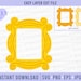 Yellow Picture Frame, Picture Frame SVG, Door Picture Frame Svg, Monica ...