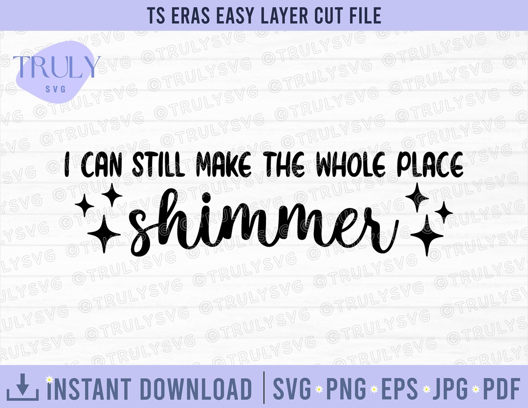 I Can Still Make the Whole Place Shimmer SVG Groovy Font Groovy Text ...