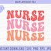 Nurse SVG, Retro Groovy Font, Nurse Groovy Text, Retro Nurse SVG, Nurse ...