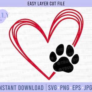 Paw Print SVG, Dog Paws SVG, Cat Paws SVG, Animal Paws Svg, Paw Svg ...