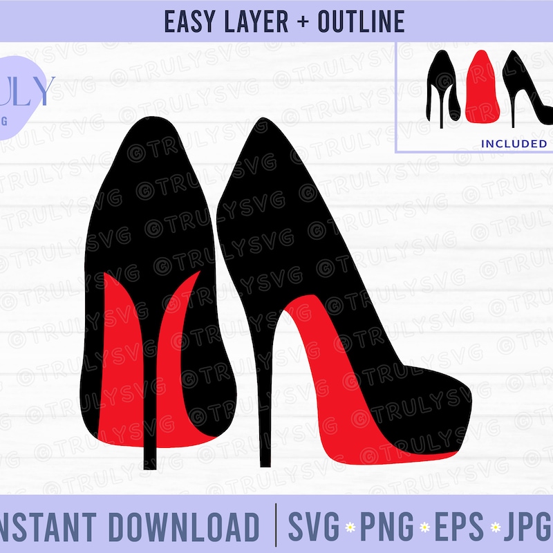 High Heels on the Bottom - Etsy