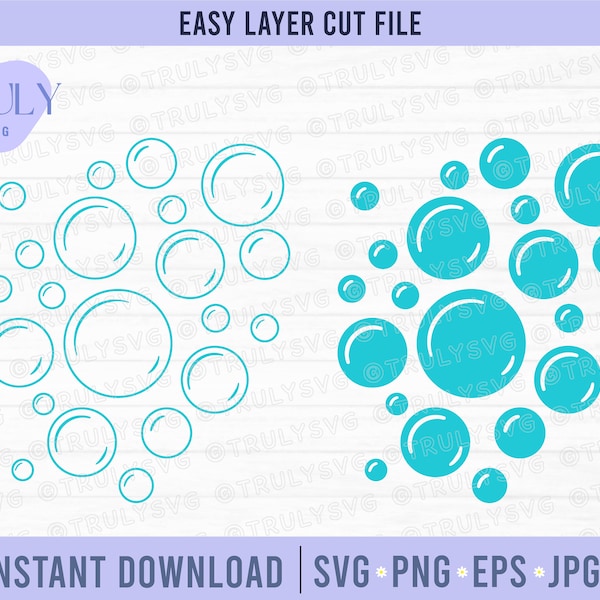 Champagne Bubbles Clipart - Etsy