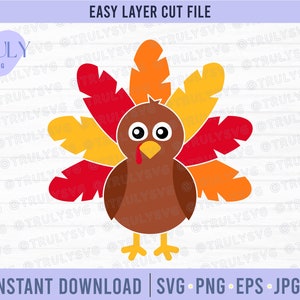 Turkey SVG, Turkey Thanksgiving SVG, Thanksgiving Turkey Svg ...