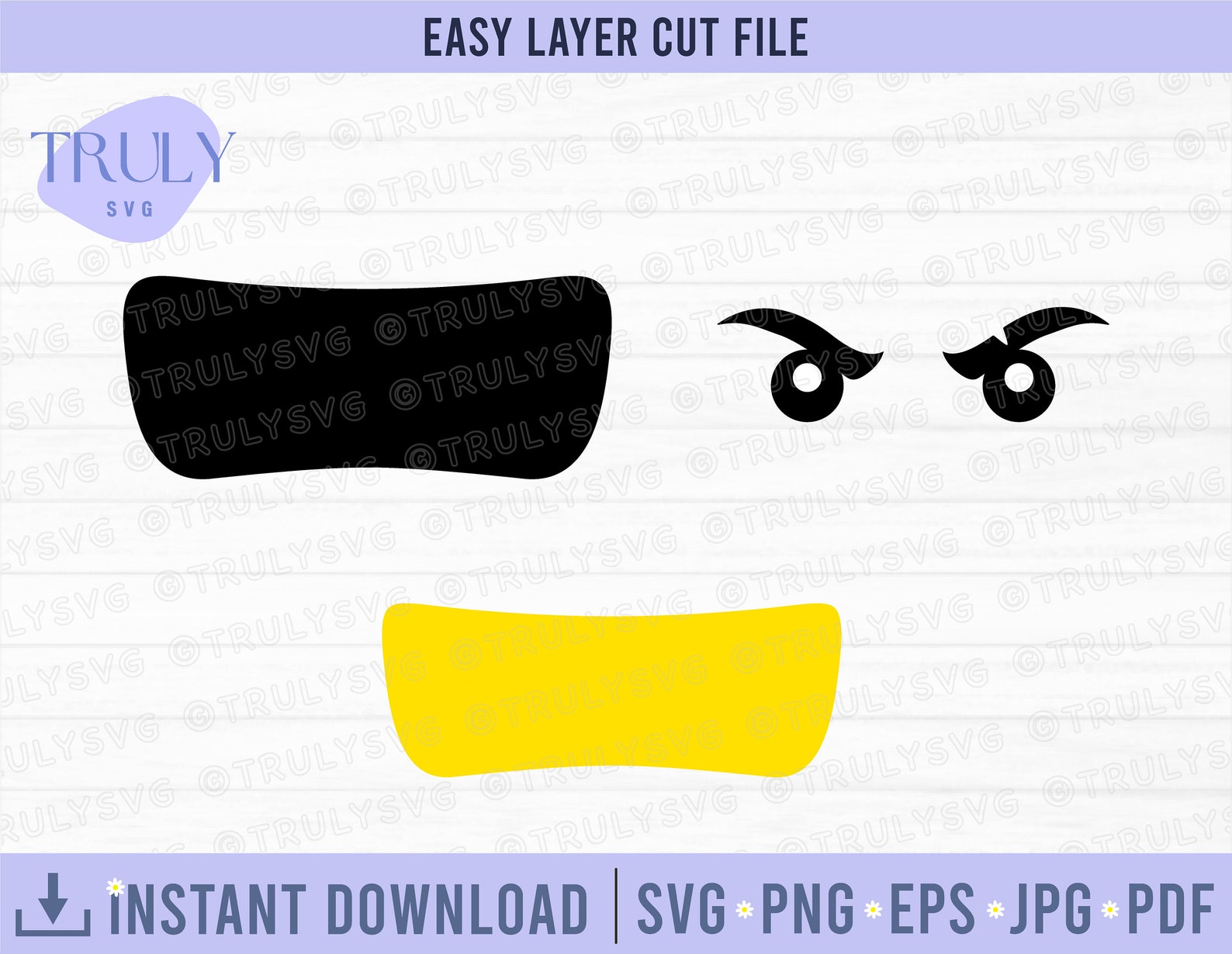 Ninja Party Favor SVG, Ninja Svg, Ninja Eyes Svg, Ninja Eyes, Ninja ...