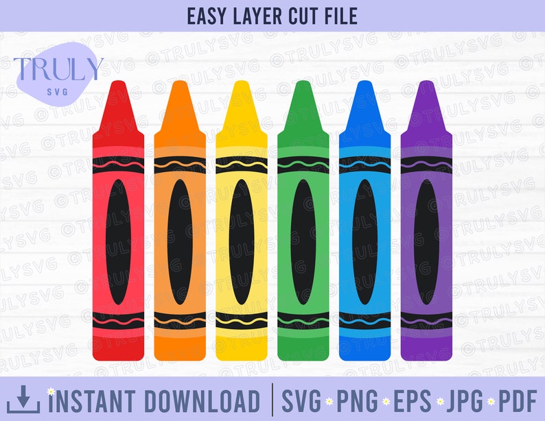 Crayon Name Frame SVG, Crayon Monogram SVG, Split Monogram Svg, Crayon ...