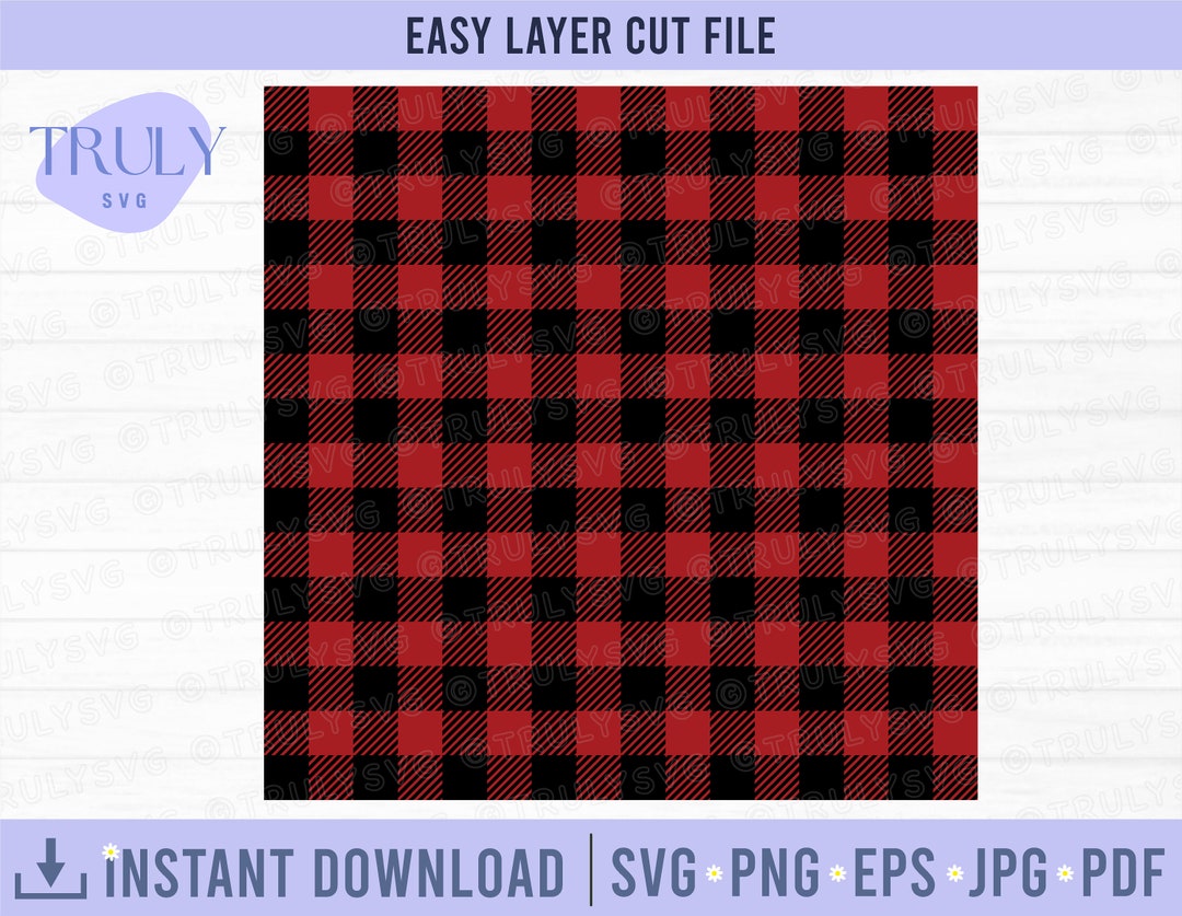 Plaid SVG, Buffalo Plaid SVG, Buffalo Plaid Pattern Svg, Lumberjack ...