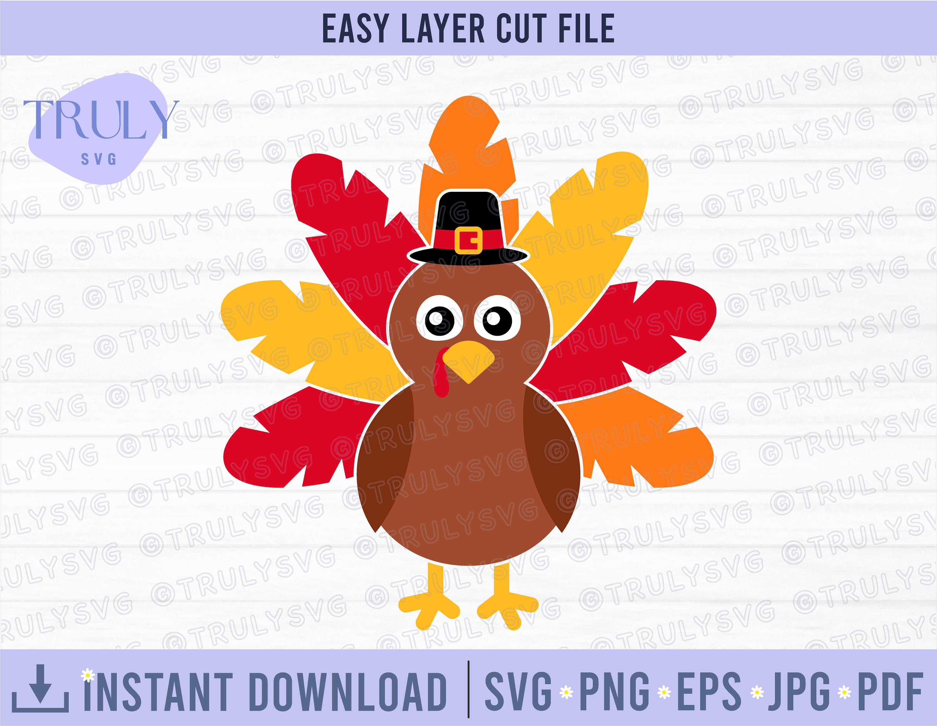 Turkey SVG, Turkey Thanksgiving SVG, Thanksgiving Turkey Svg ...