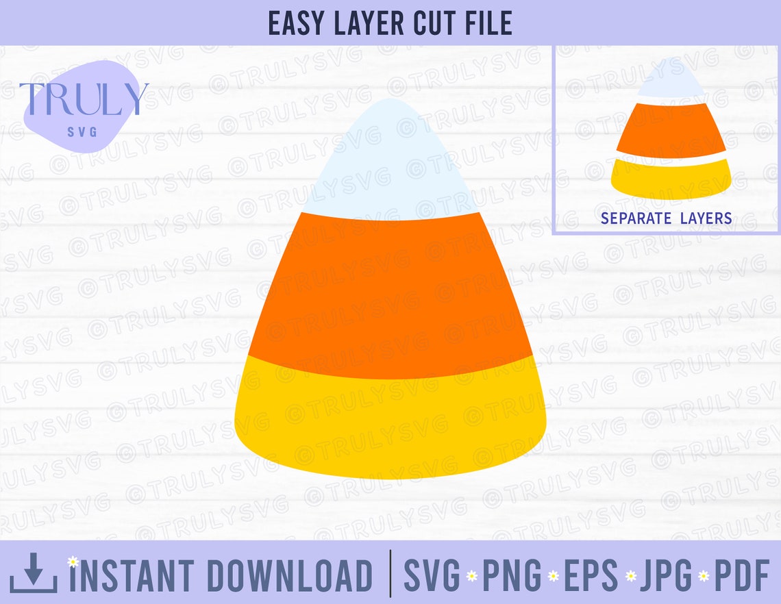Candy Corn SVG, Candy Corn, Halloween SVG, Candy Corn PNG, Digital ...