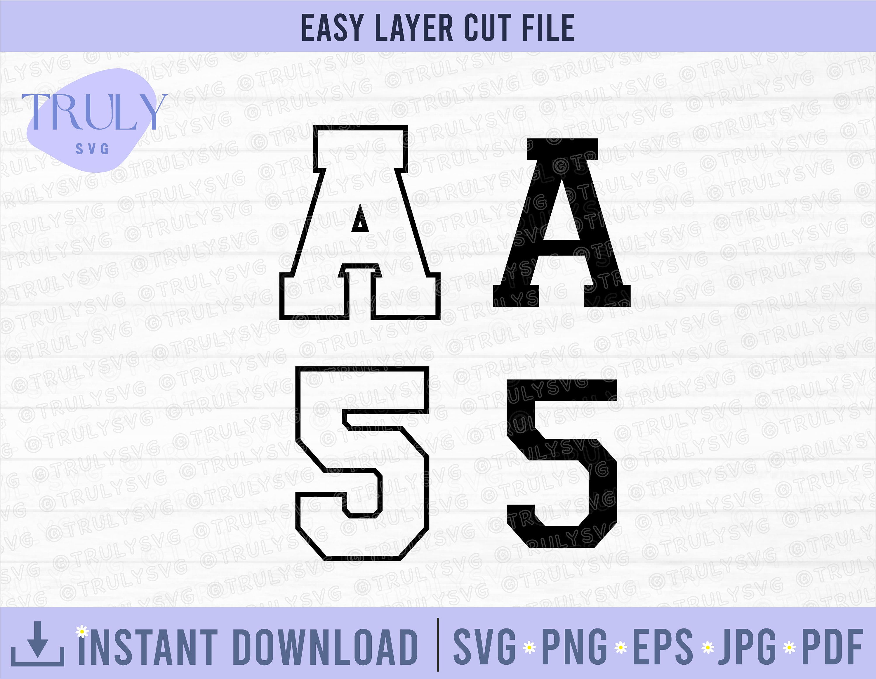 Varsity Font SVG, Sports SVG, Sports Layered Font, Varsity Letters Svg ...