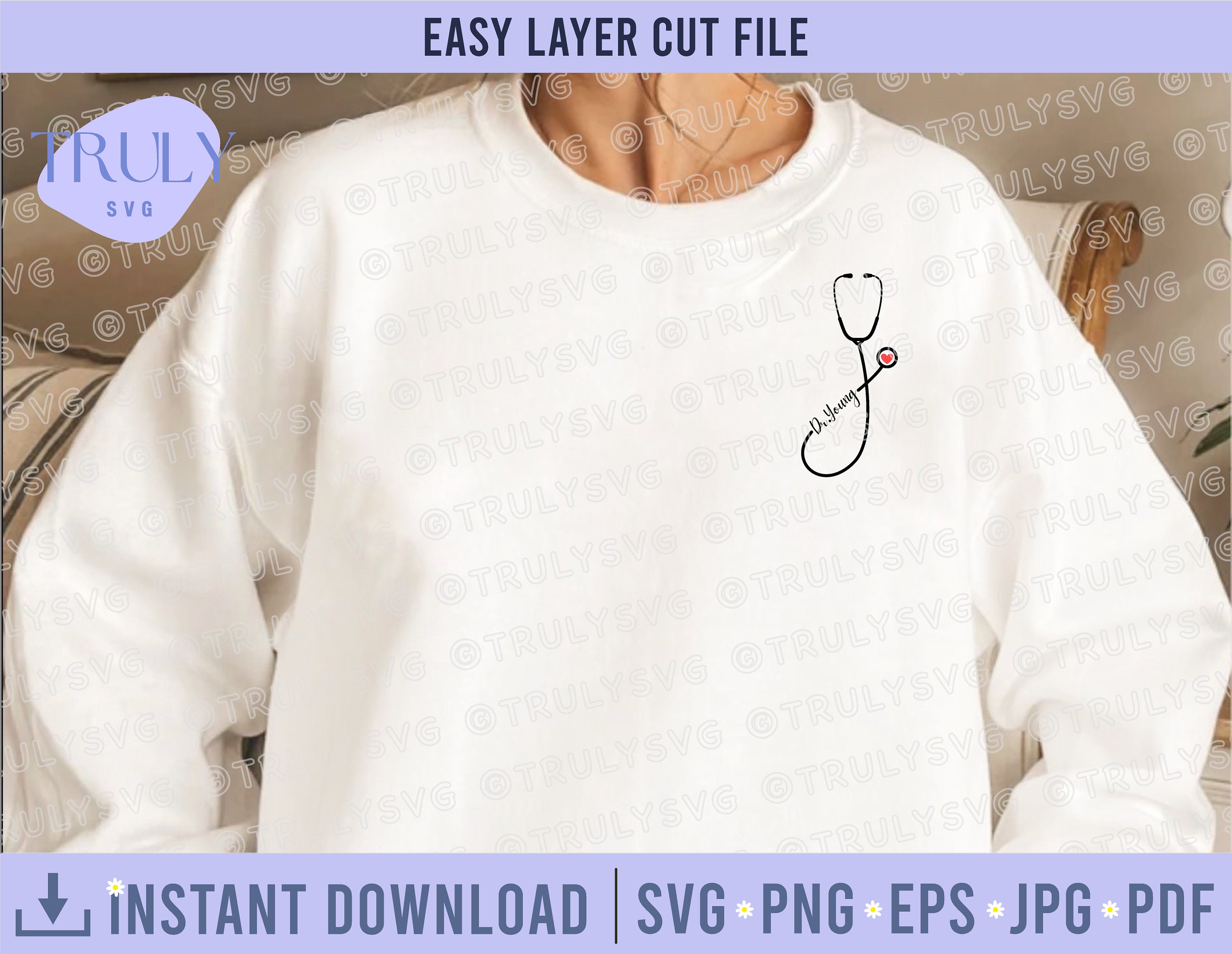 Nurse Life SVG, Nurse Svg, Essential Worker Svg, Heart Stethoscope Svg ...