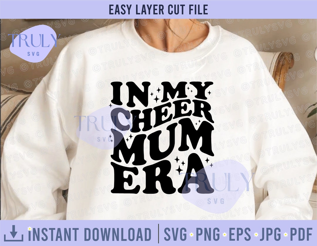 In My Cheer Mum Era SVG, Cheer Mum SVG, PNG, Cheer Mum Era Svg ...