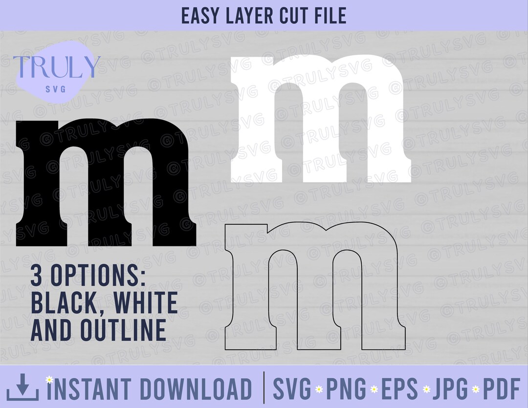 Letter M Costume Svg, Letter M Svg, M Digital Download White Cricut Cut ...