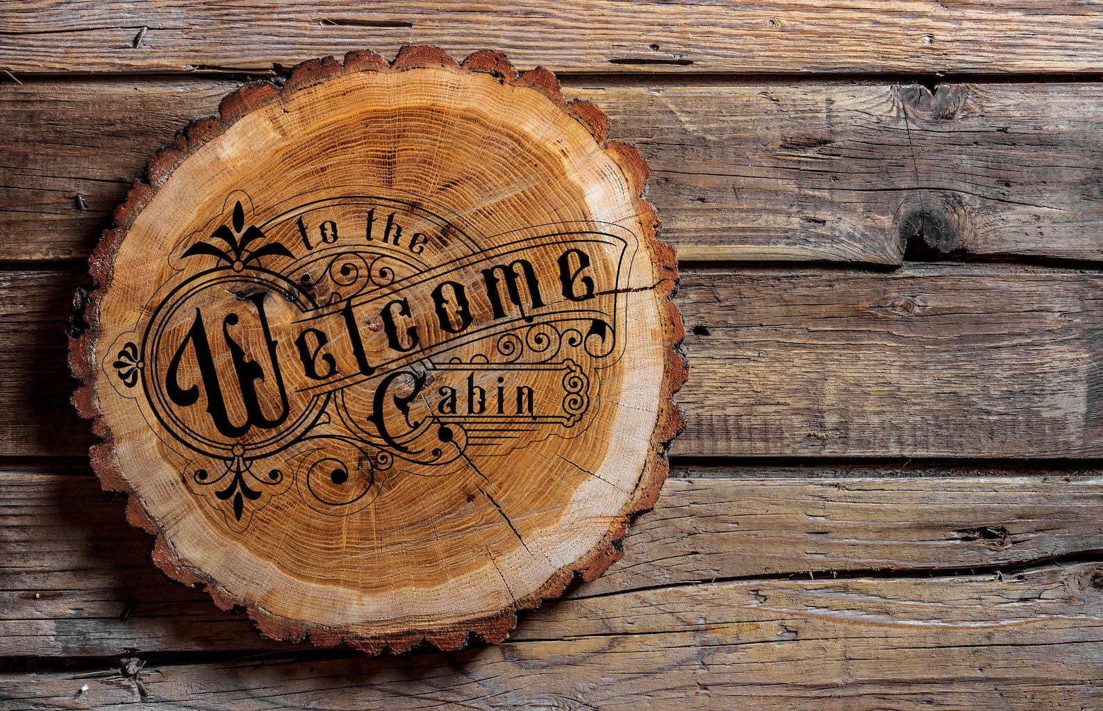 Welcome to the Cabin Printable, Downloadable Welcome Sign, Vintage ...