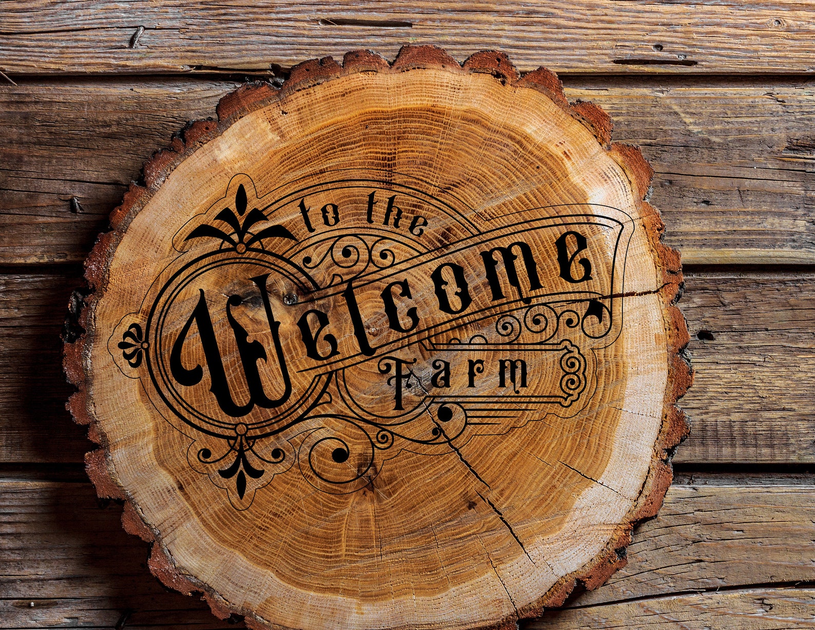 Welcome to the Farm Printable, Downloadable Welcome Sign, Vintage ...