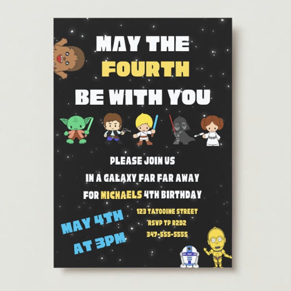 May the 4th Be With You Svg - Etsy