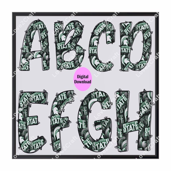 Michigan State Tumbler Png - Etsy